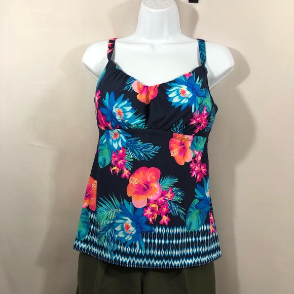 Coco Reef | Swim | Coco Reef Full Bra Tankini Top 34d | Poshmark